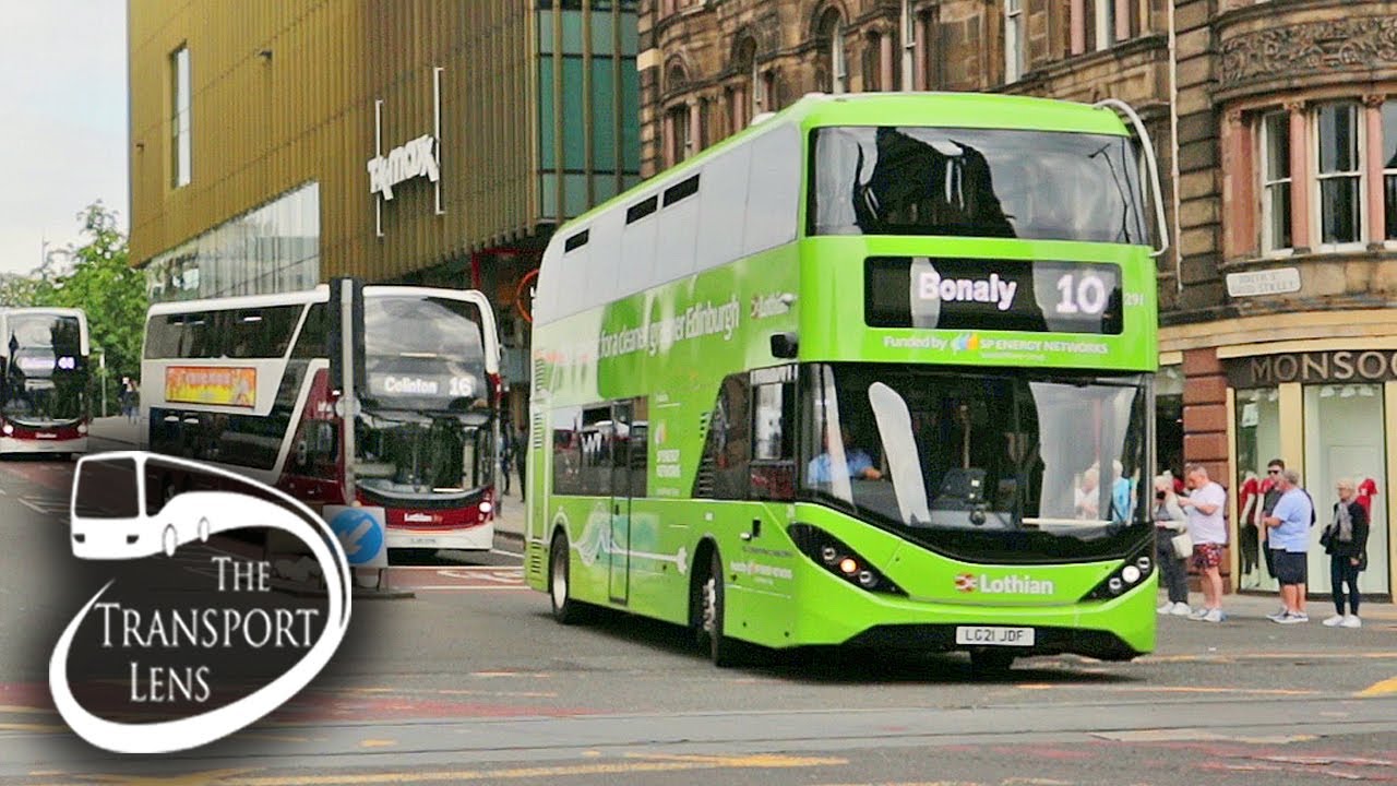 Edinburgh Buses - August 2021 - Part 3 - YouTube