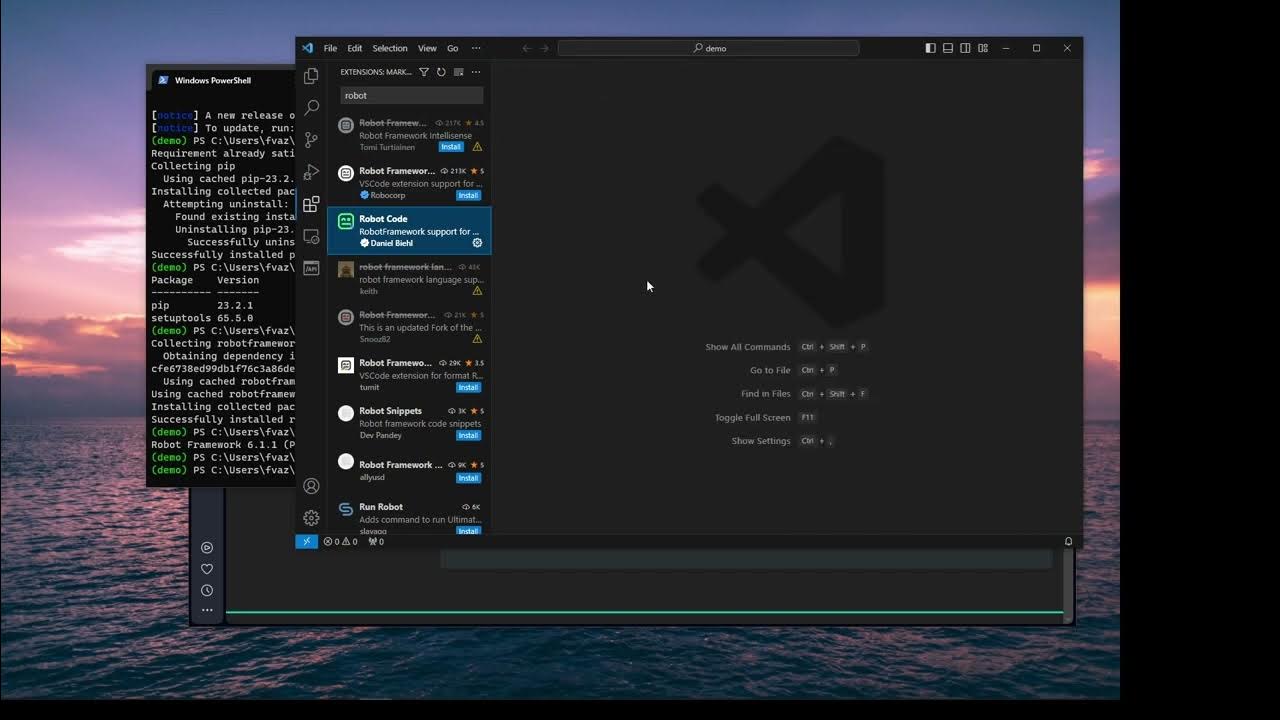 Robotframework Setup In Windows Youtube