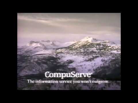 CompuServe - Early Internet Provider Ad (1992) - YouTube