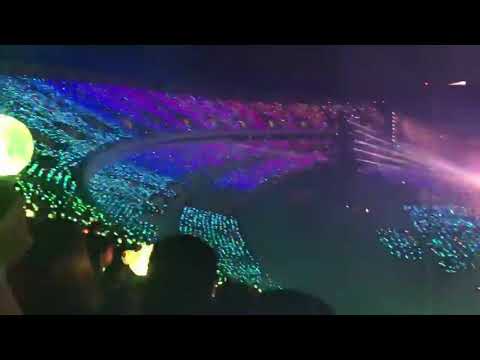 BTS 'Love Yourself' Stadium Concert Rainbow Army Ocean