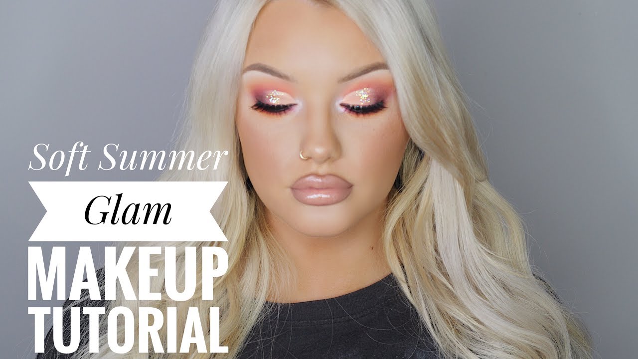 Soft Summer Glam Makeup Tutorial - YouTube