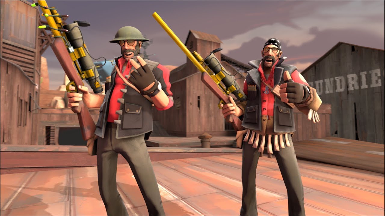 [TF2]The Dirty Decoy Double(Australium Sniper Rifles) - YouTube