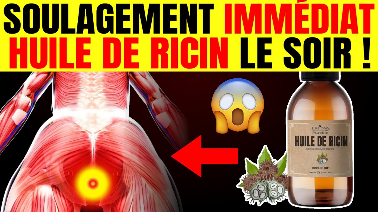 Utilisez de l'huile de ricin avant de vous coucher – Voyez les ...
