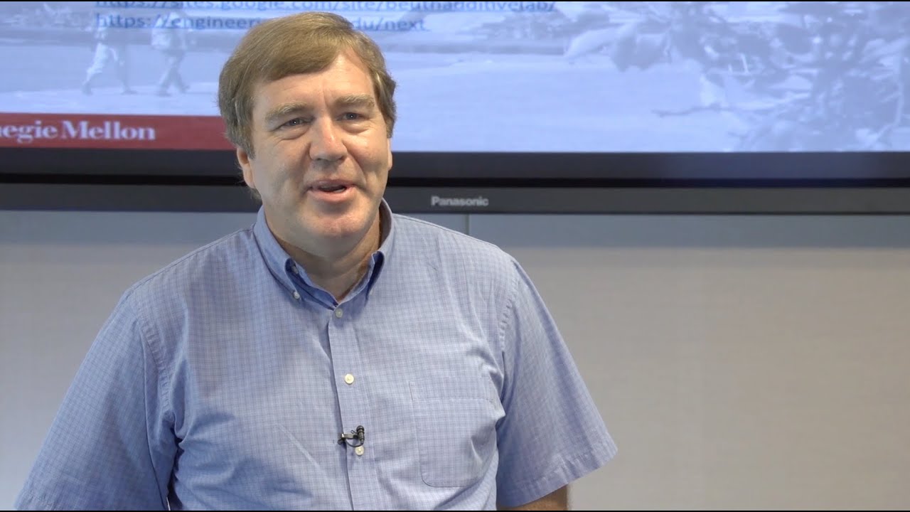 Jack Beuth: Process Mapping for Additive Manufacturing - YouTube