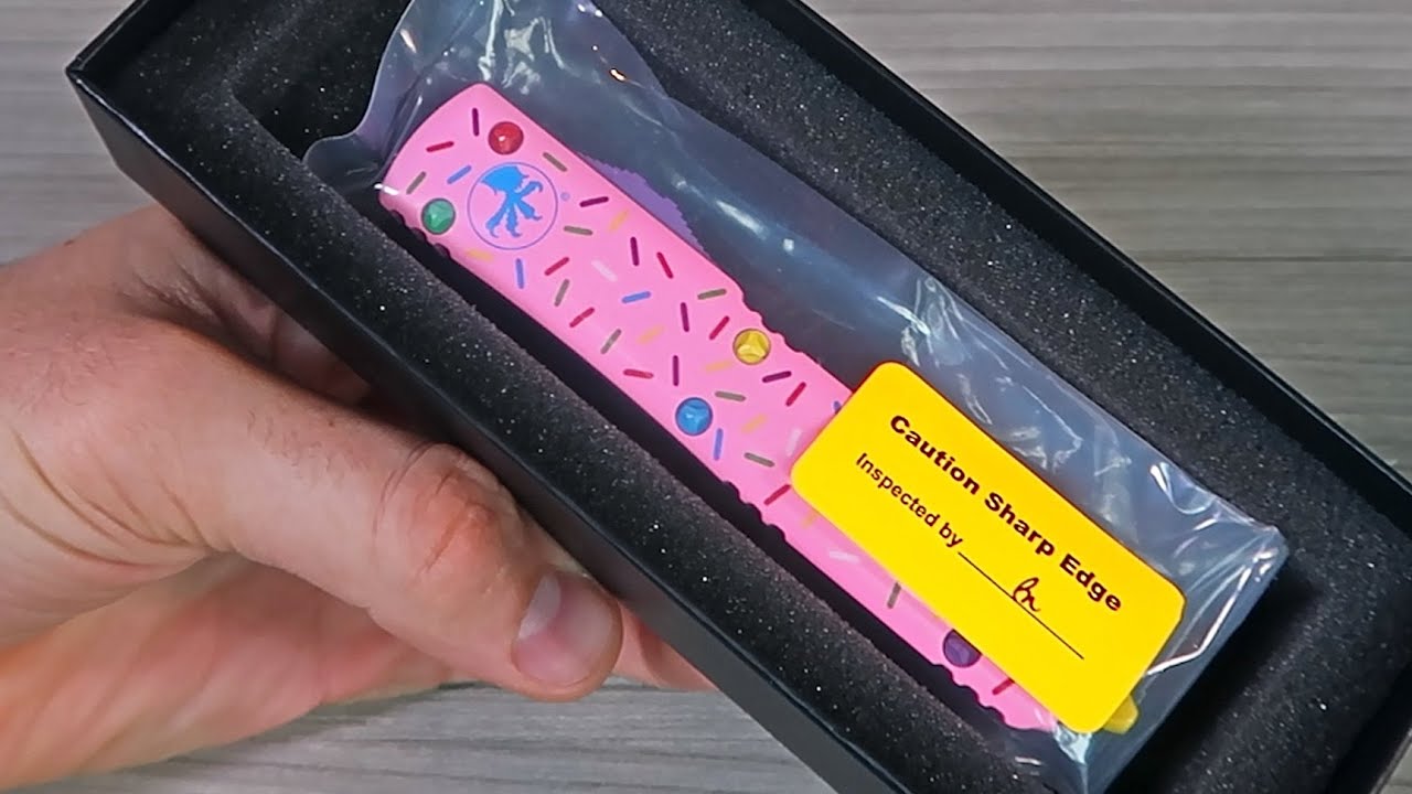 Unboxing Microtech Exclusive Dessert Warrior Ultratech - YouTube