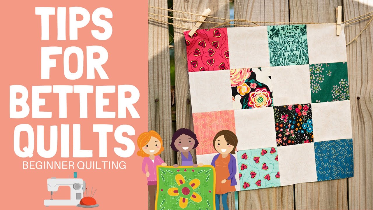 TIPS FOR QUILTING | Learn Piecing Strategies for a Simple Quilt Top ...