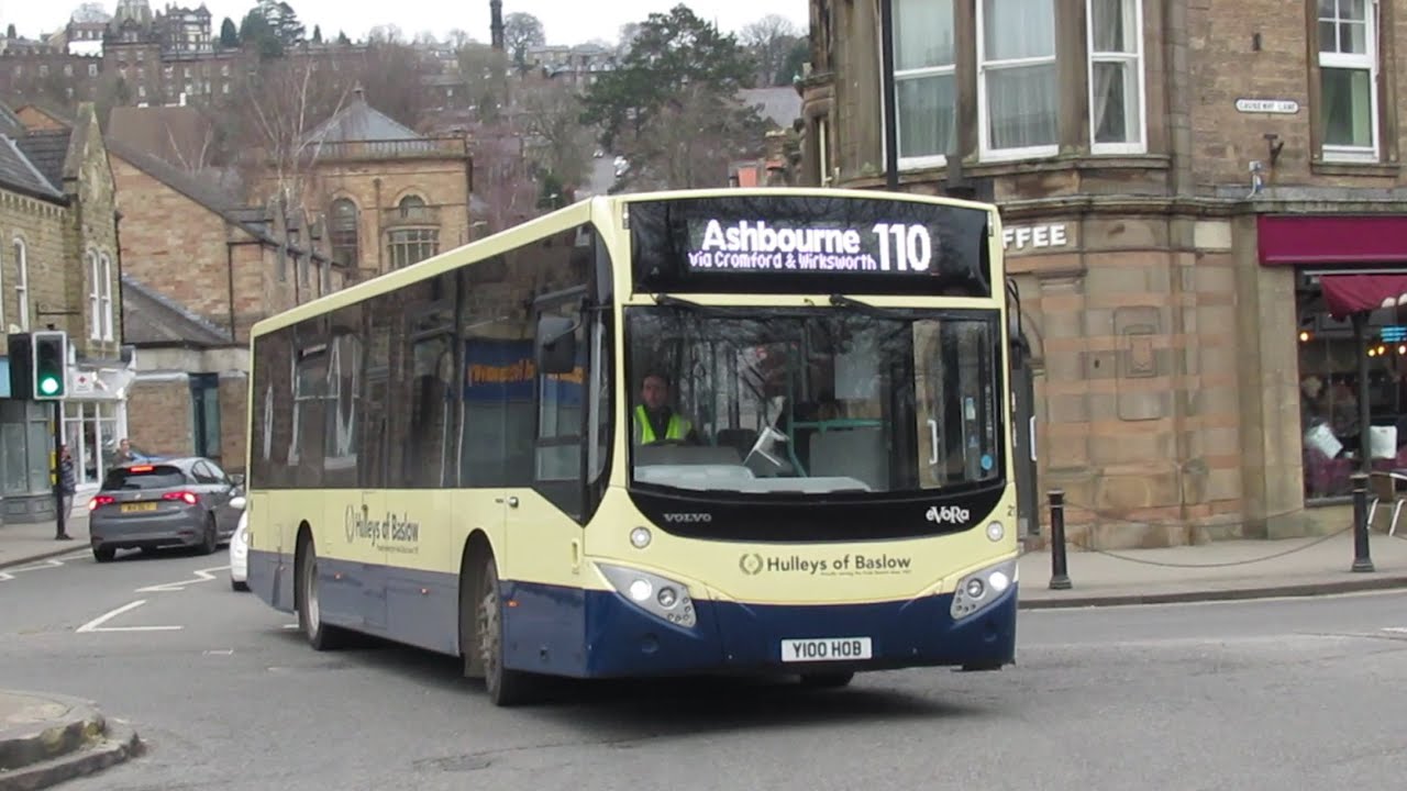 Buses & Trains at Matlock & Matlock Bath | March 2023 - YouTube