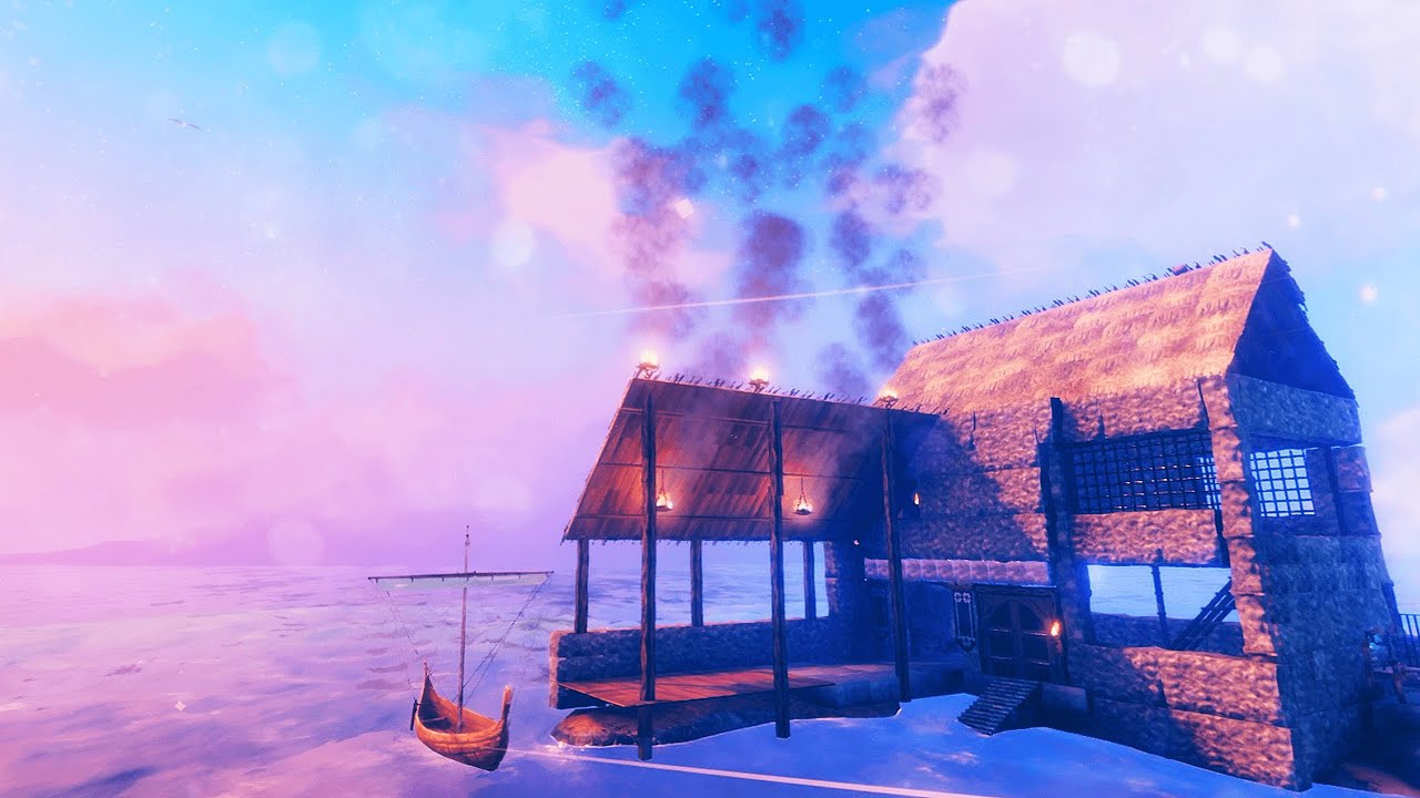 Building My Valheim Island Base - YouTube