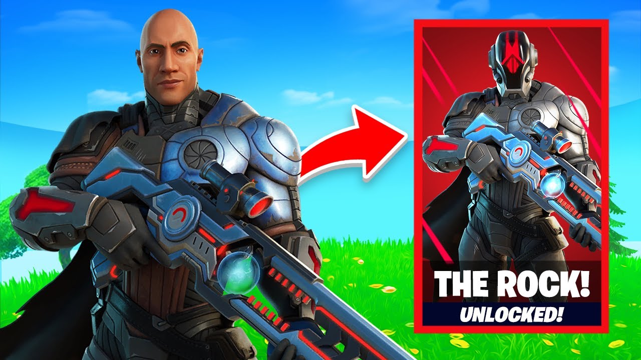 How to do FOUNDATION Challenges! Unlocking THE ROCK! (Fortnite Chapter ...