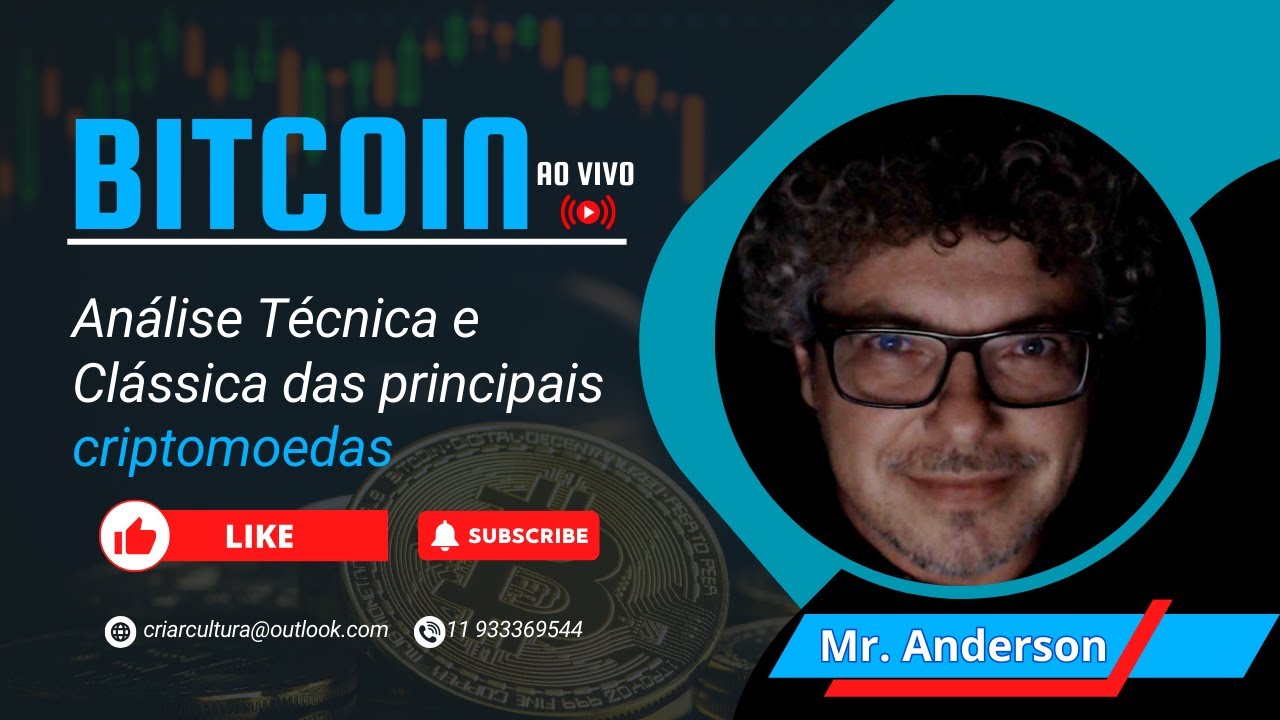 BITCOIN AO VIVO - Análise Técnica e Clássica das principais criptomoedas. #632 #bitcoin #aovivo ...