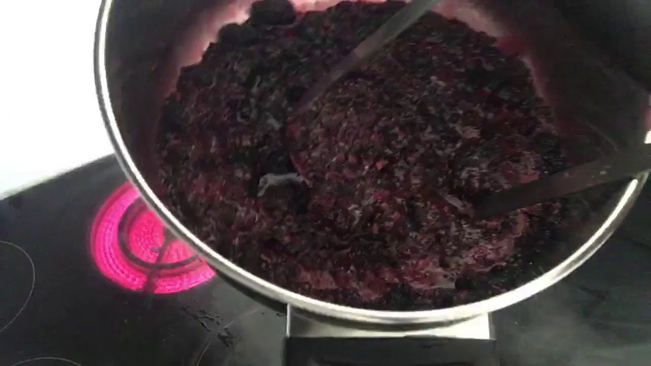 COOK WITH ME | EASY MULBERRY JAM - YouTube
