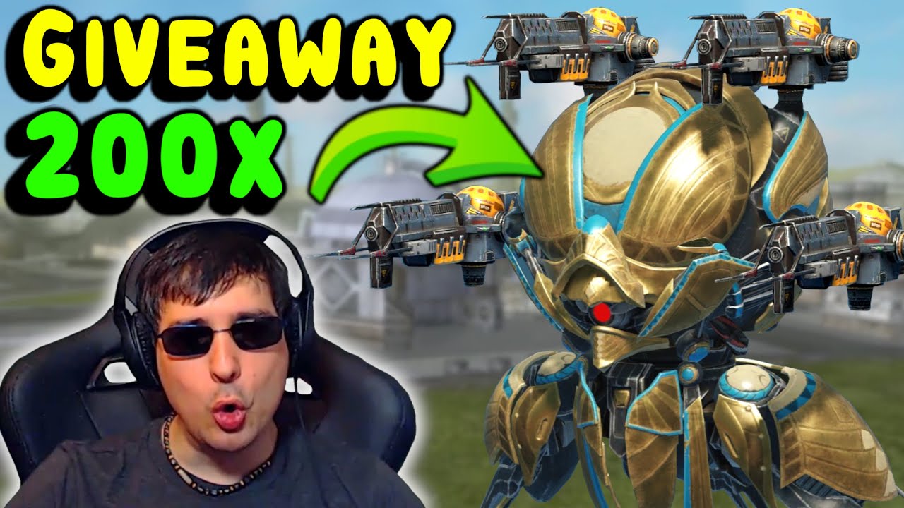 New KHEPRI Robot GIVEAWAY: War Robots MAX Magnum FIREPOWER Gameplay WR ...