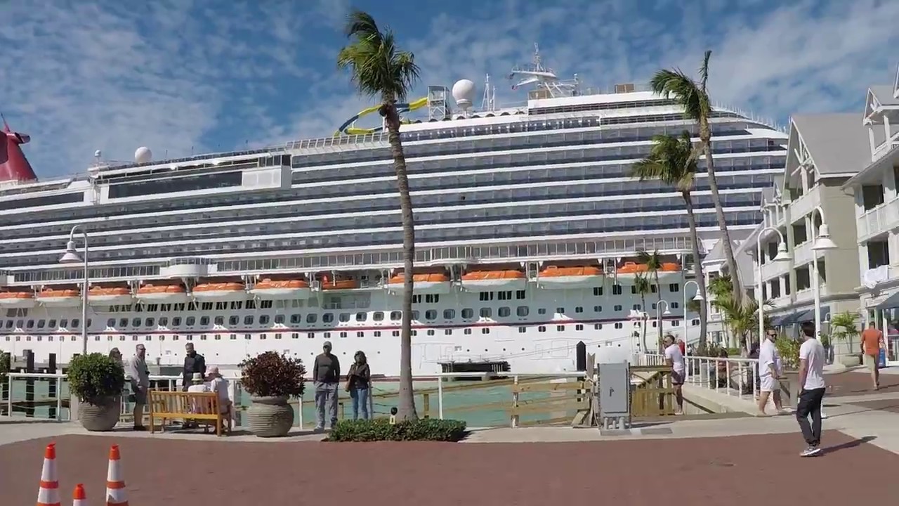 Key West Florida Carnival Cruise Lines Jan 2018 - YouTube