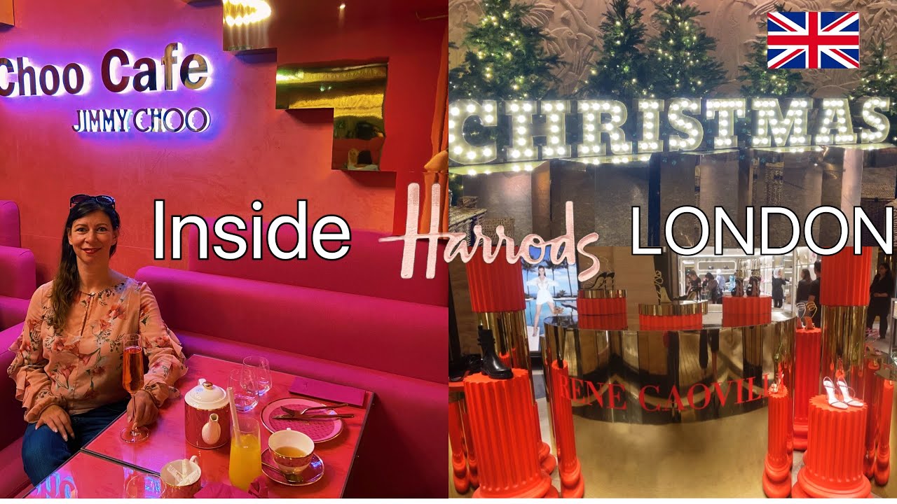 Inside Harrods London | Luxury shopping | London | Jimmy Choo Cafe ...