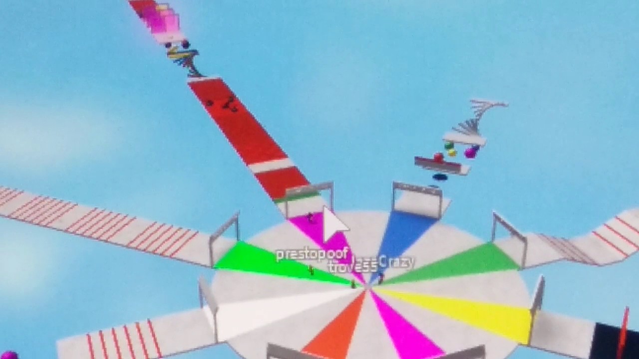 Playing roblox obstacle paradise and I won my own obby and part 1 of ...