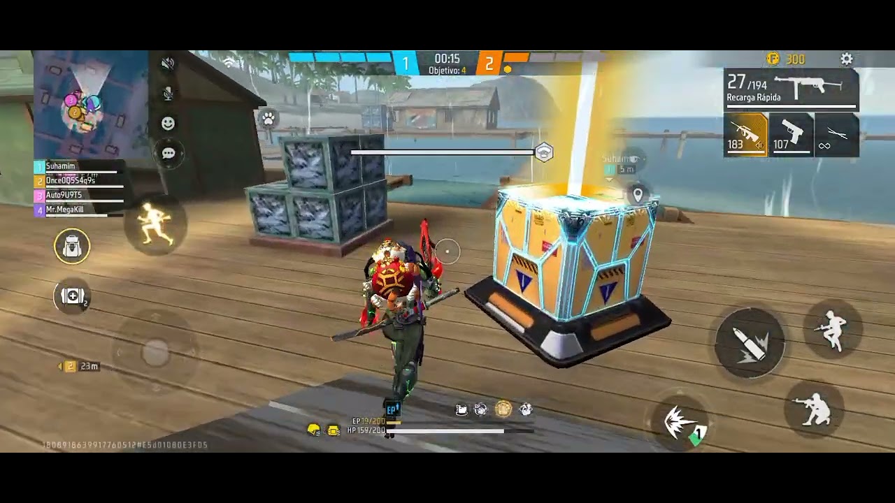 ganando con la AUG en FREE FIRE - YouTube