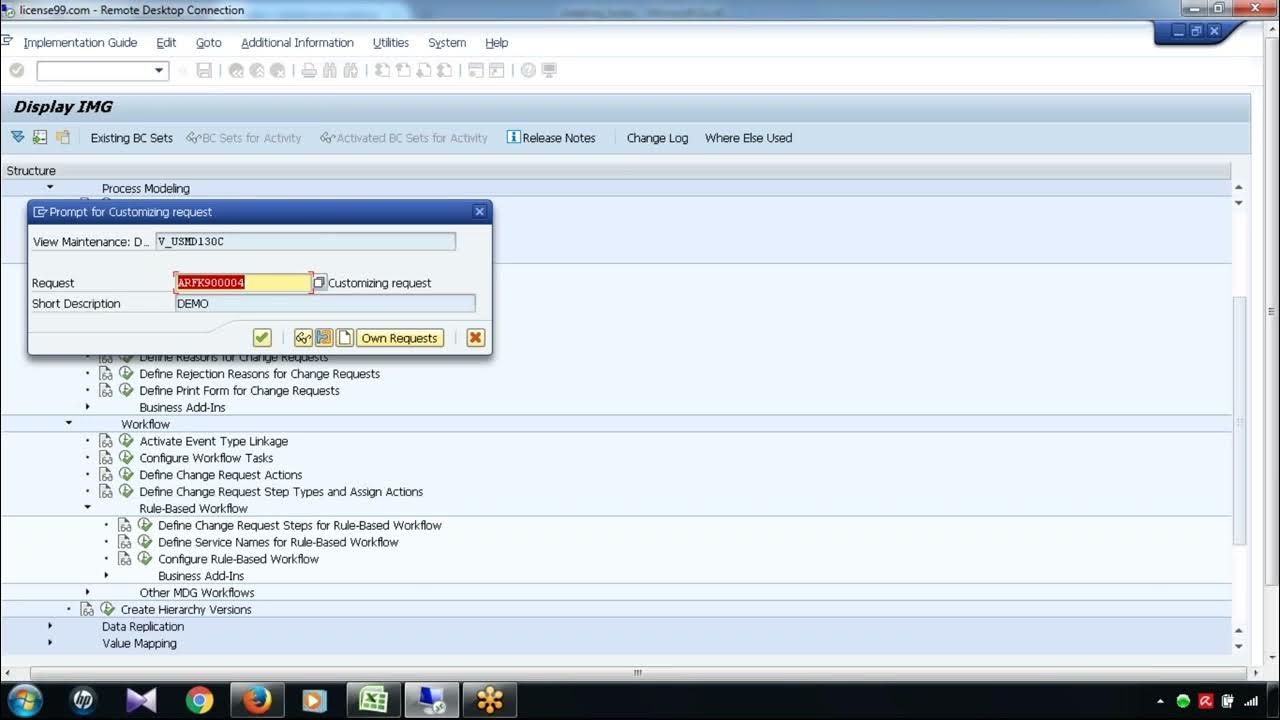 @SAP@master data SAP MDG Rule based workflow configuration process - YouTube