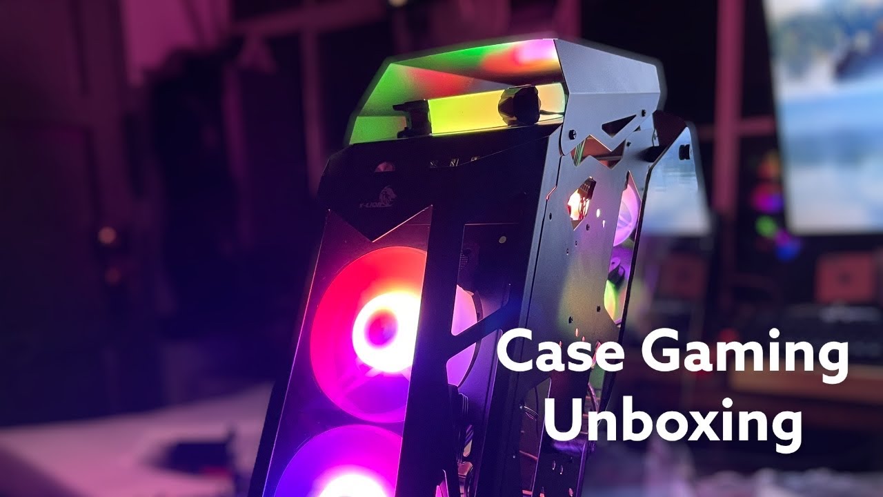 Case Gaming X-LION LT-950 / desempacando y ensamblando. - YouTube