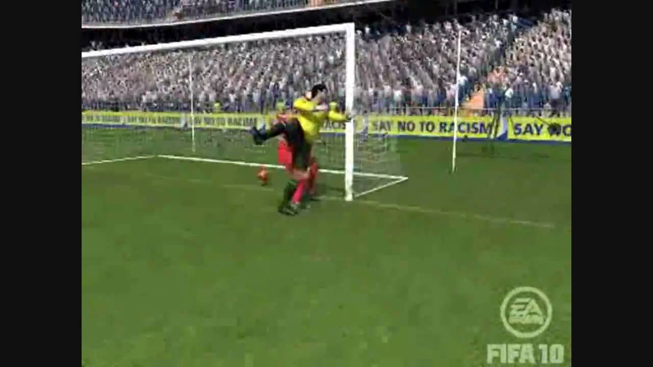 FIFA 10 Ronaldo Ninja Goal HD - YouTube