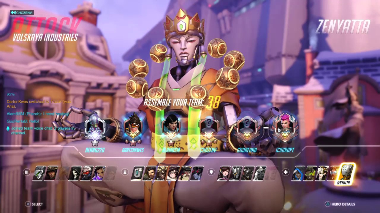 (PS4)(Overwatch) What 400+ hours of competitive Overwatch looks like ...