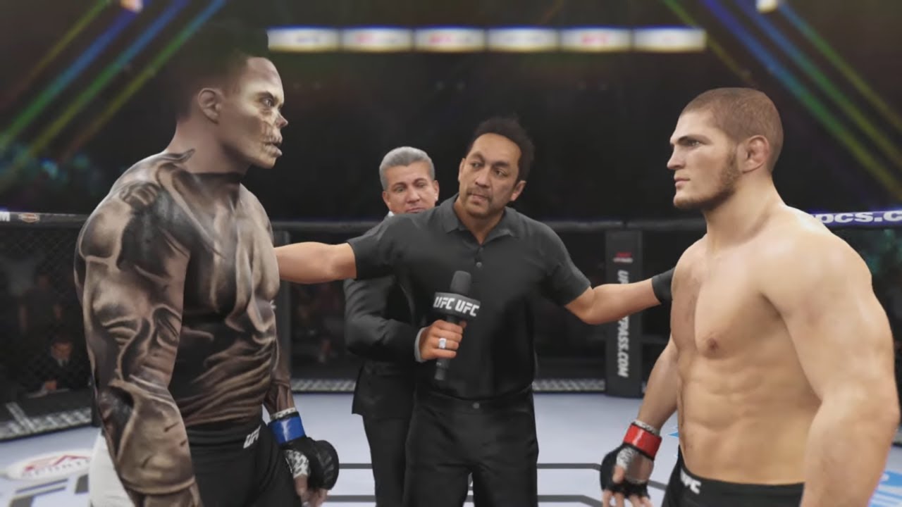 Khabib vs. Destroyer - EA Sports UFC 2 - Eagle Fights 🦅 - YouTube