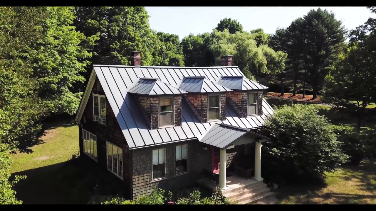 Birds eye view of Gott Farm - YouTube