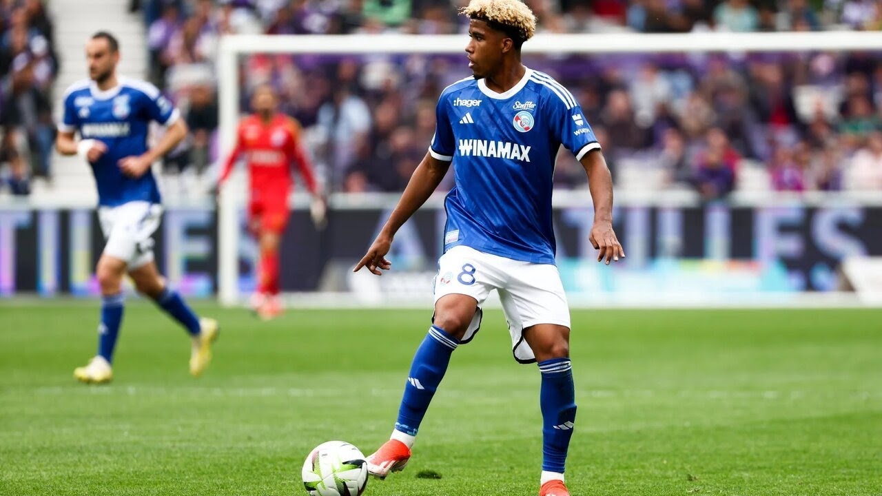 Andrey Santos Strasbourg Highlights 🔥 Best Skills & Goals - YouTube