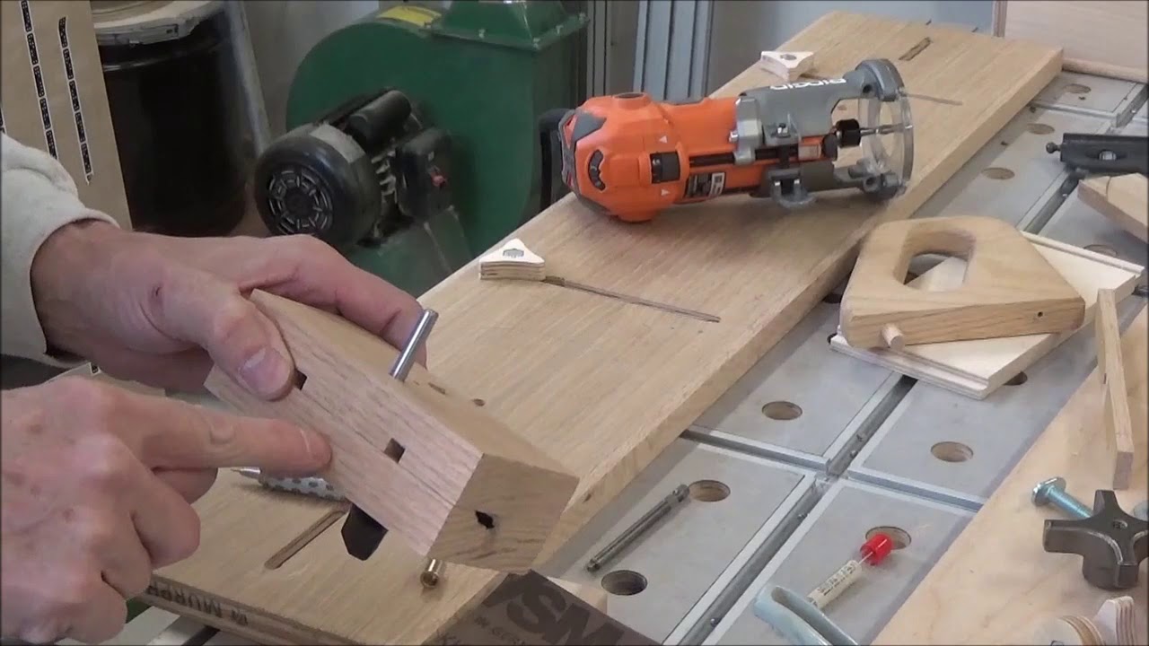 Handle Install on Straight LIne Jig - YouTube