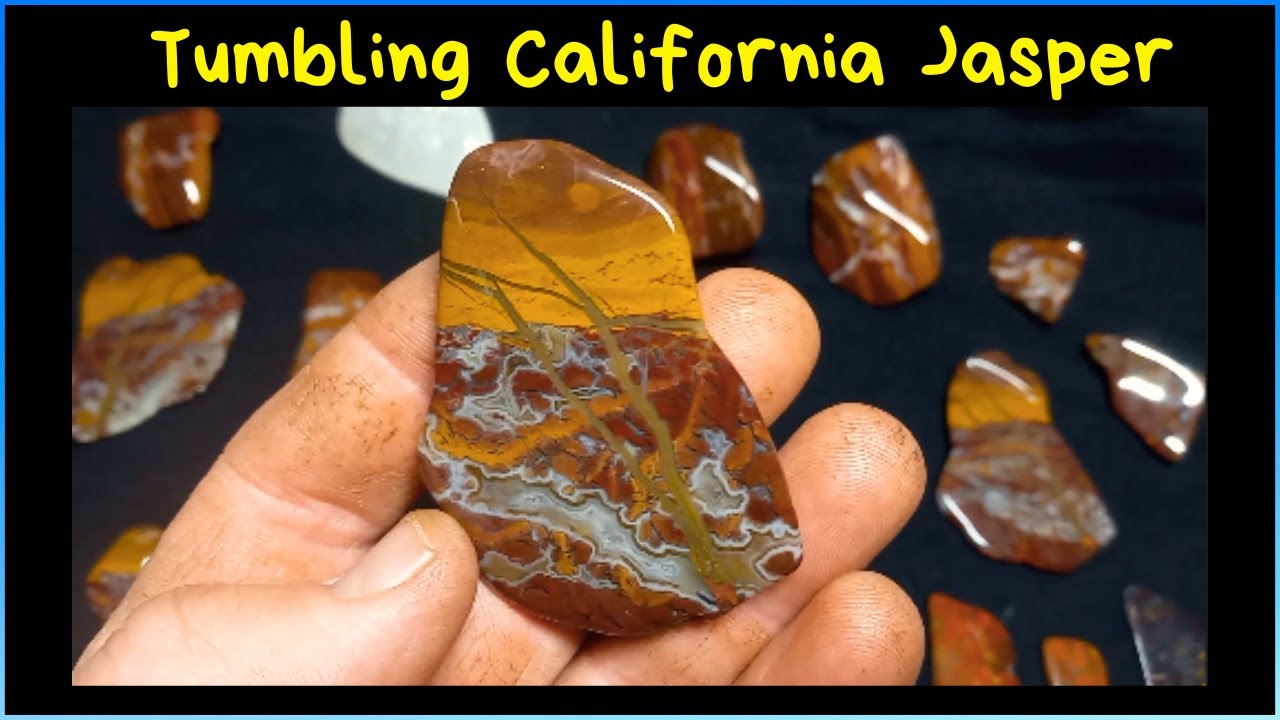 Se 8 Ep 16 - Tumbling Local California Jasper We Found Rockhounding ...