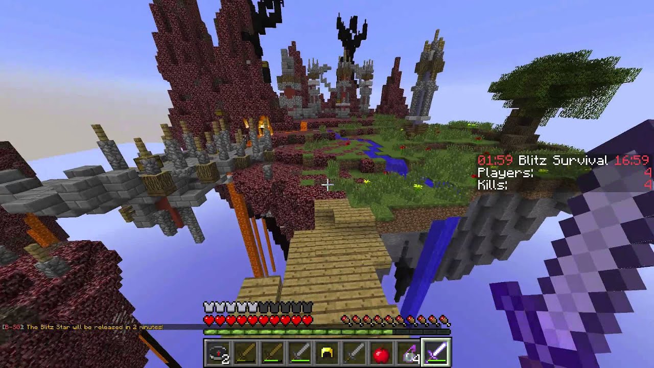 Minecraft Blitz Survival Games Hypixel Episode 15 [Caelum] - YouTube