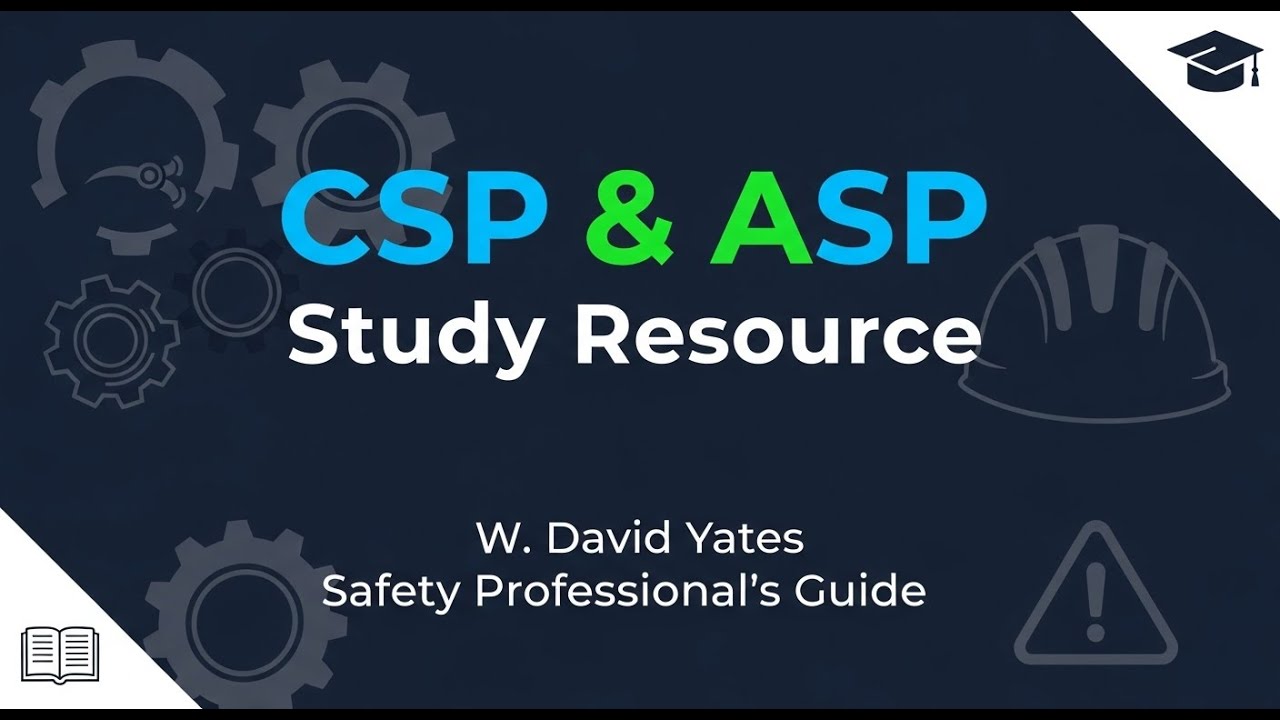 W. David Yates’ Safety Professional’s Guide — The Must-Read Book for ...
