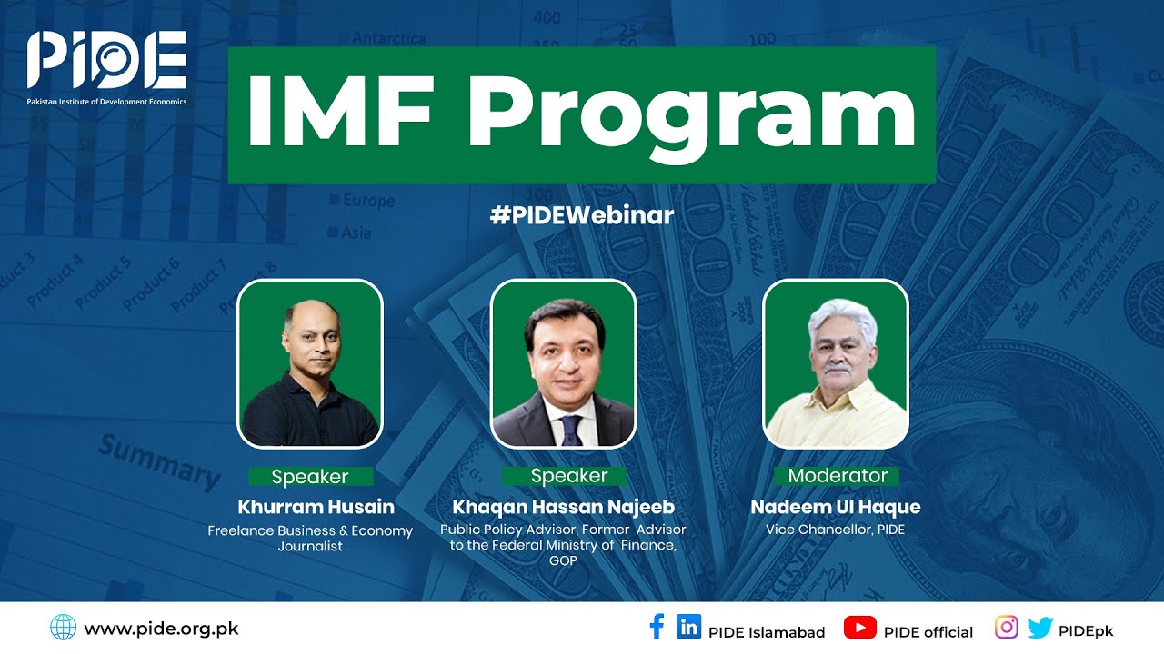 IMF Programs Aren't the Best & Permanent Solution I PIDE Webinar - YouTube