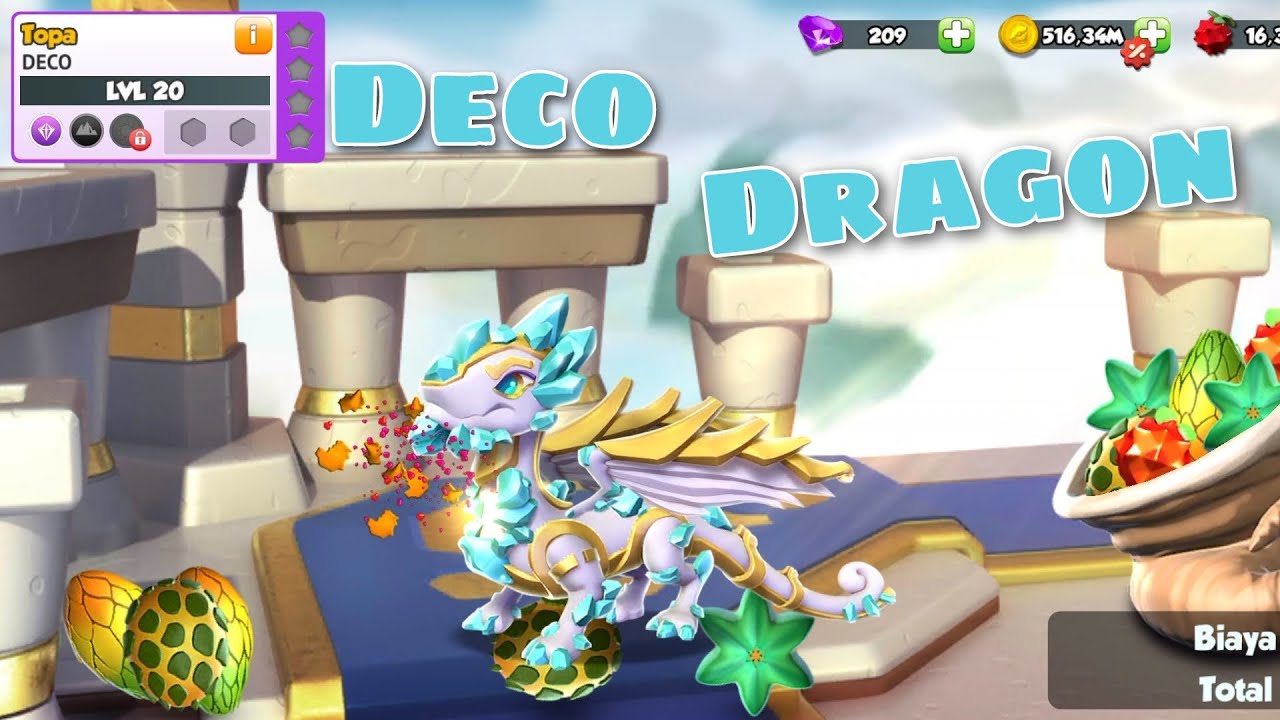 Hatching Deco Dragon - Tyrant Event dml | Dragon Mania Legends - YouTube