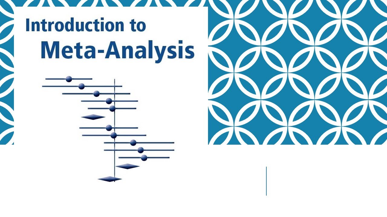 Meta-analysis with Metawin 3.0 : Introduction (Online course) - Group 2 - YouTube