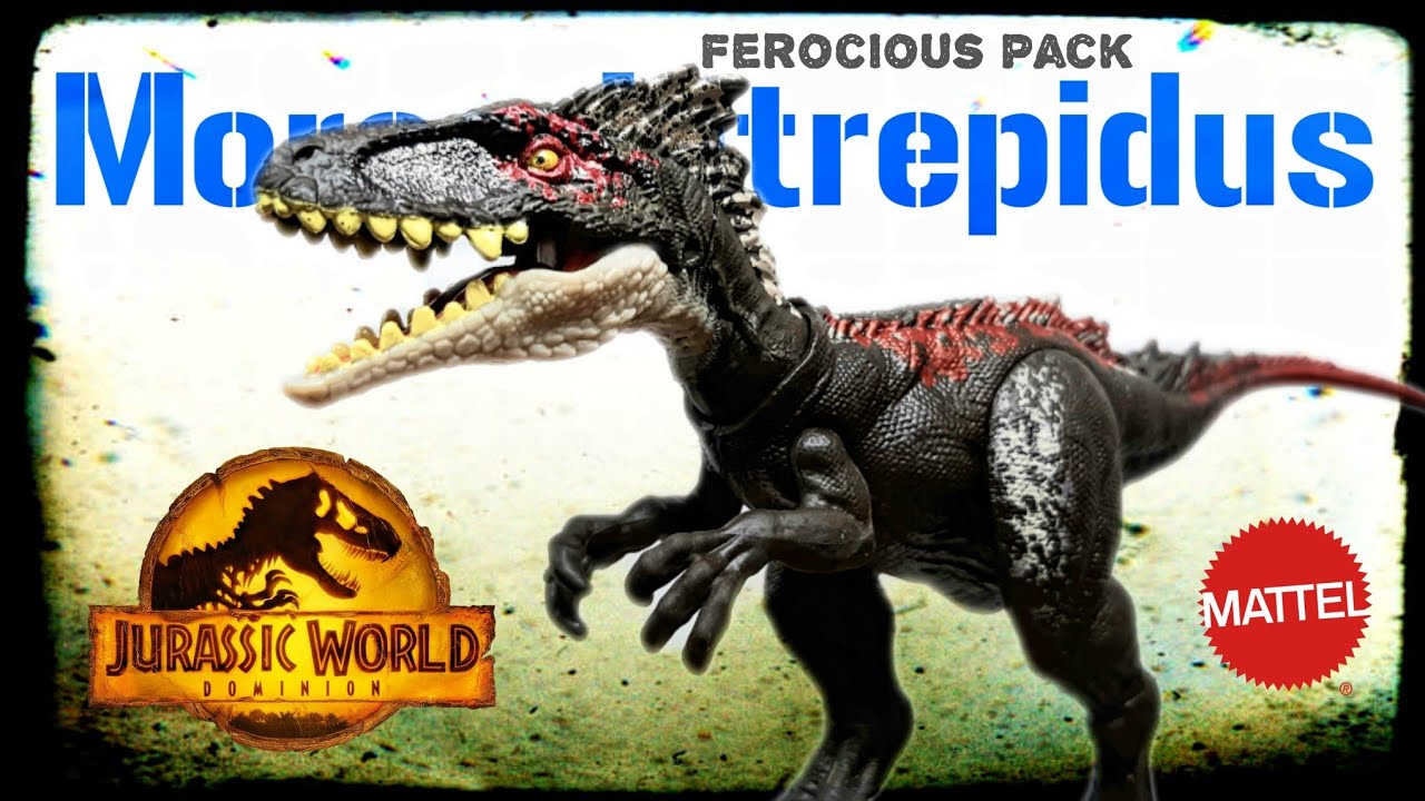 2022 Mattel Jurassic World Dominion Ferocious Pack Moros Intrepidus ...