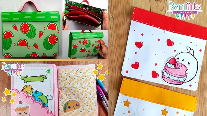 Ideas Para Decorar Carpetas Escolares