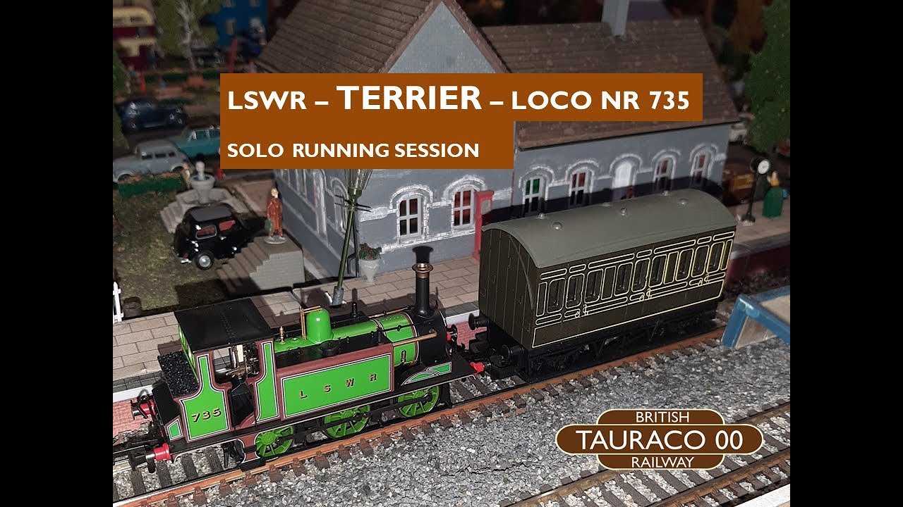 Solo LSWR Terrier Running Session , Only at Tauraco00 Railways, - YouTube