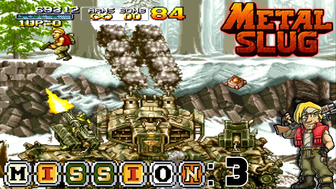 Metal Slug: Super Vehicle-001 "1996" | Mission: 3 | HD Gameplay - YouTube