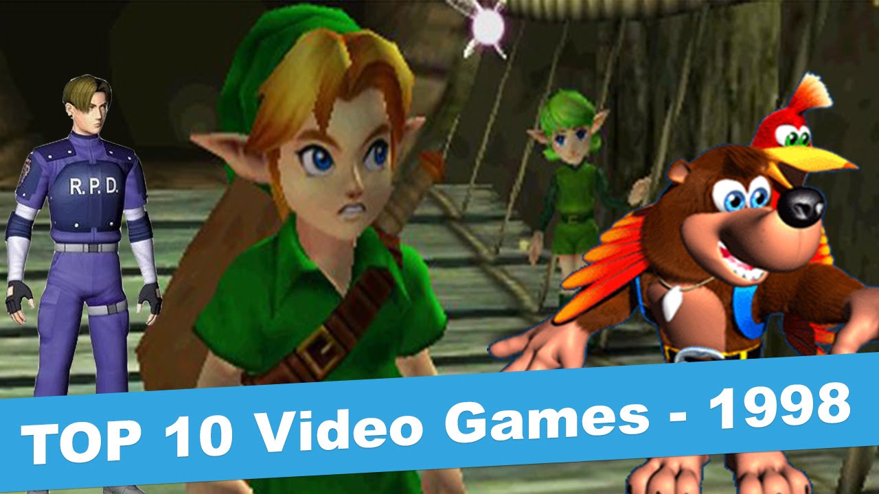 TOP 10 VideoGames 1998 - JetLoneStarr - YouTube