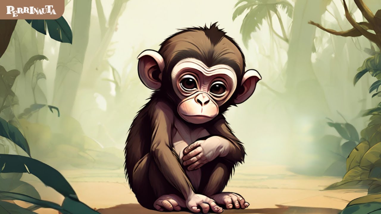 El chango pegalón / Cuento para aprender a controlar el enojo - YouTube