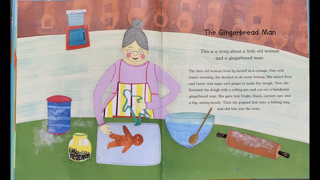 The Gingerbread Man !!! Story Time | Read Aloud | Story Books | Bedtime ...