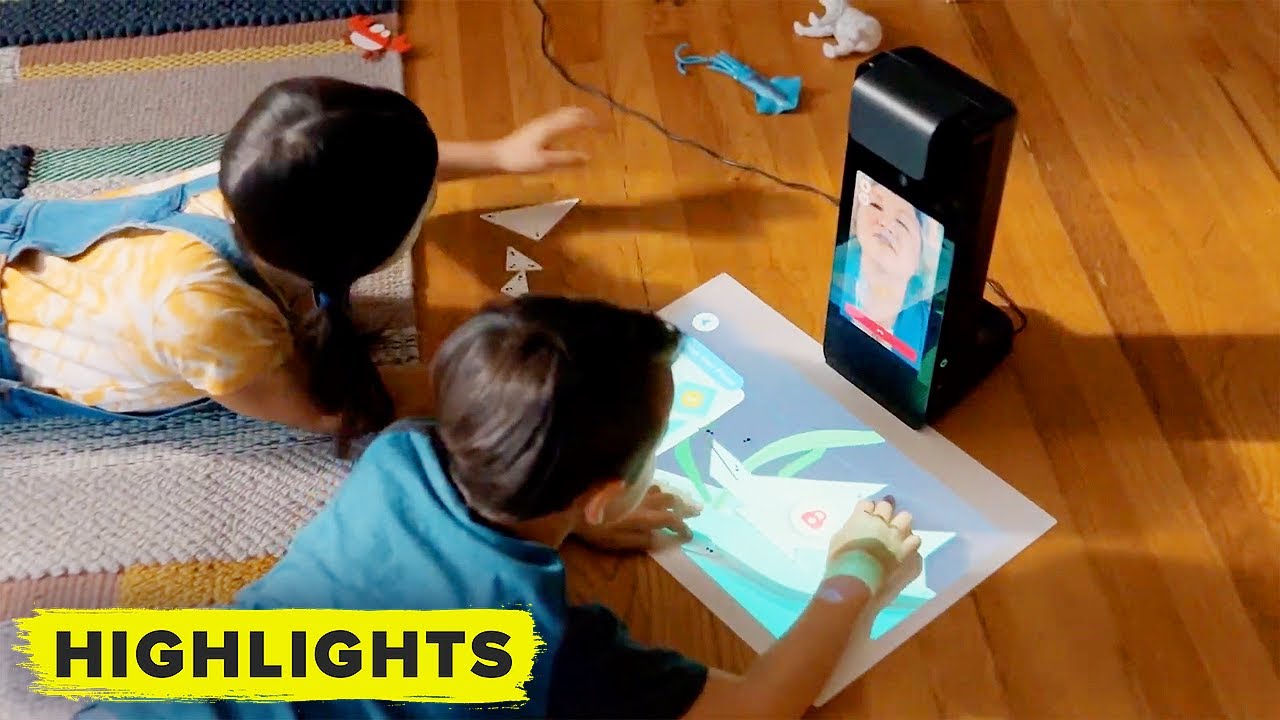 Amazon Glow: a video chat projector for kids! (full reveal) - YouTube