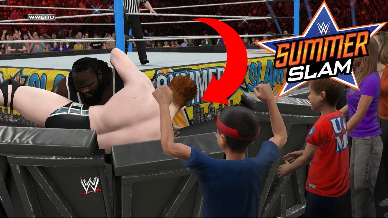 Top 10 Most Epic SummerSlam Moments Of All Time From WWE Games - YouTube