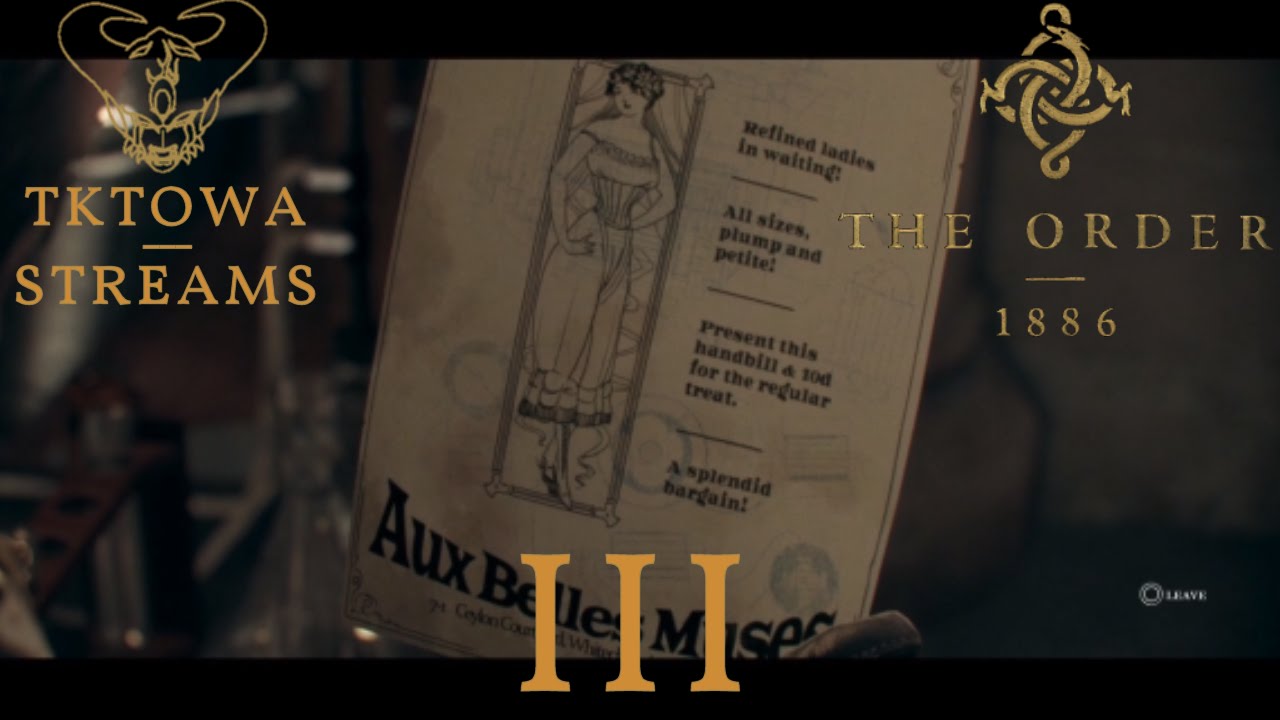 TK Streams The Order: 1886 Part 3 - YouTube