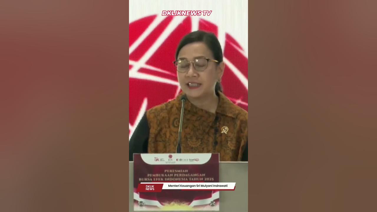 Sri Mulyani Sebut Prabowo Presiden Pertama yang Lihat Tutup Buku APBN - YouTube