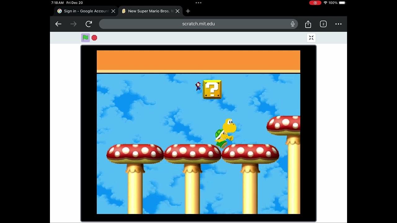 Super Mario Bro Wii On Scratch? 🤔 - YouTube