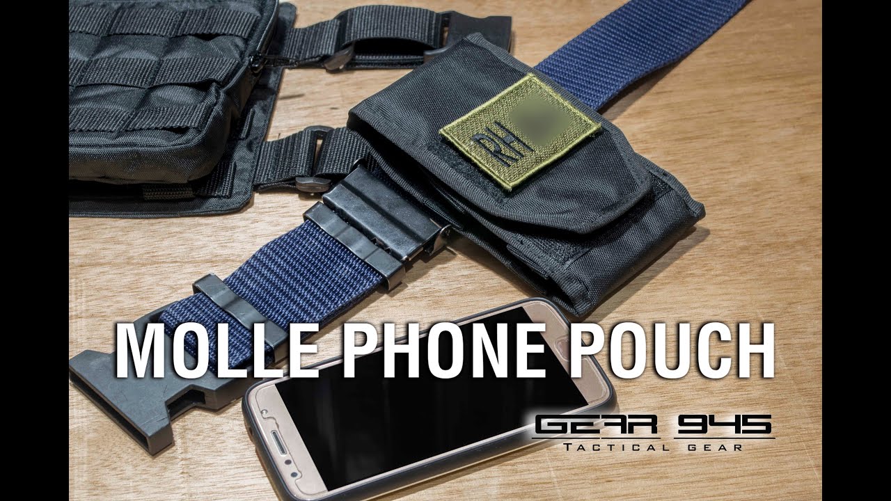 Molle Vertical Phone pouch - YouTube