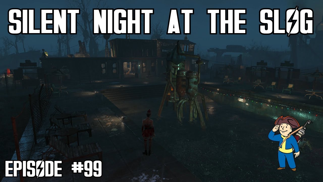 FALLOUT 4 ep.99 A Silent Night at the Slog - YouTube