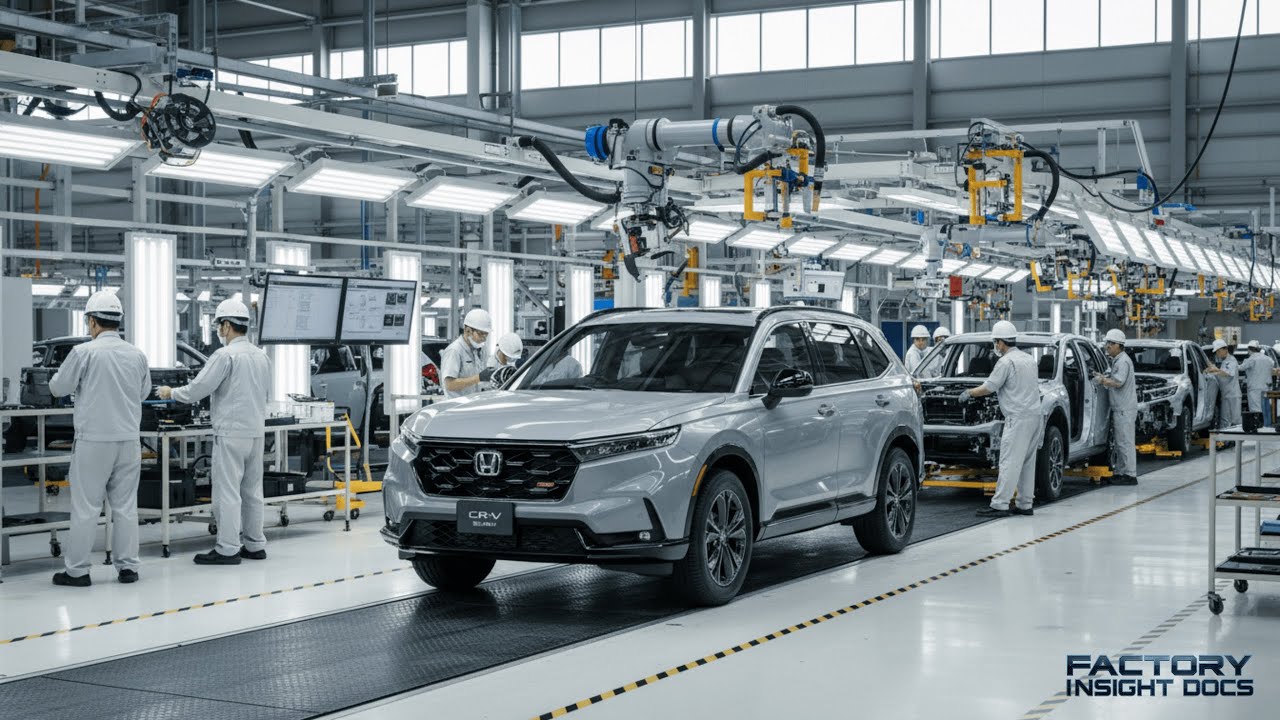 Inside the Honda CR V Factory Full Build Process of a Top Selling SUV ...