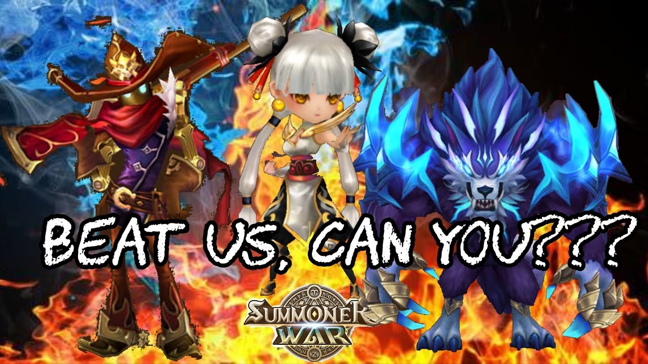 Summoners War 9 th Anniversary : BEAT US, CAN YOU??? - YouTube